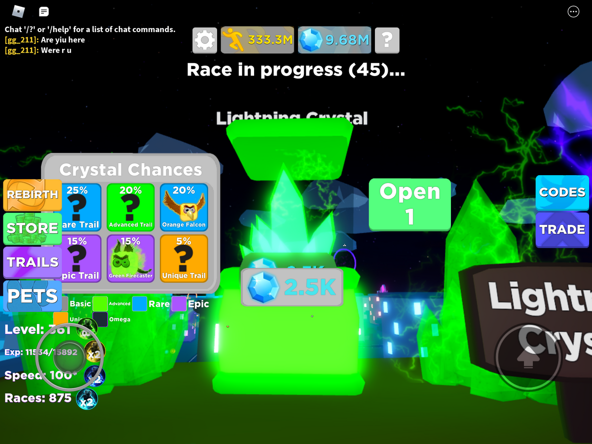 Lightning Crystal | Legends Of Speed Wiki | Fandom