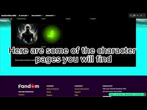 God Entities Verse Information | Legends of the Supracosm Wiki | Fandom