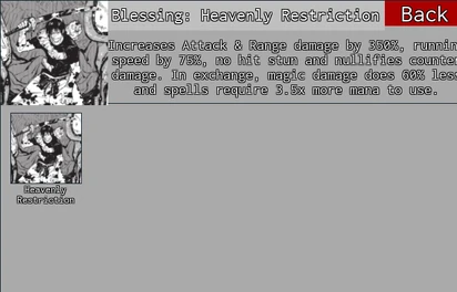 Heavenly Restriction | Legends Re:Written Wiki | Fandom