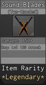 Sound Blades | Legends Re:Written Wiki | Fandom