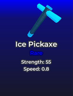 Ice Pickaxe | Mining World Wiki | Fandom