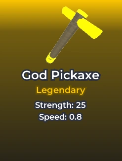 God Pickaxe | Mining World Wiki | Fandom