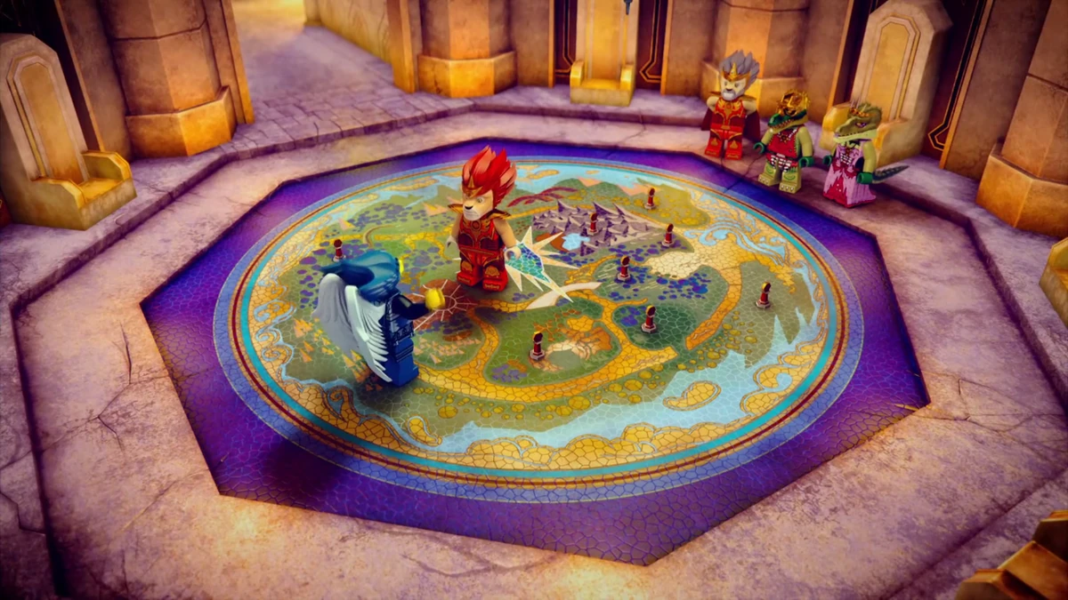 Pokój z Mapami | LEGO Legends of Chima Wiki | Fandom