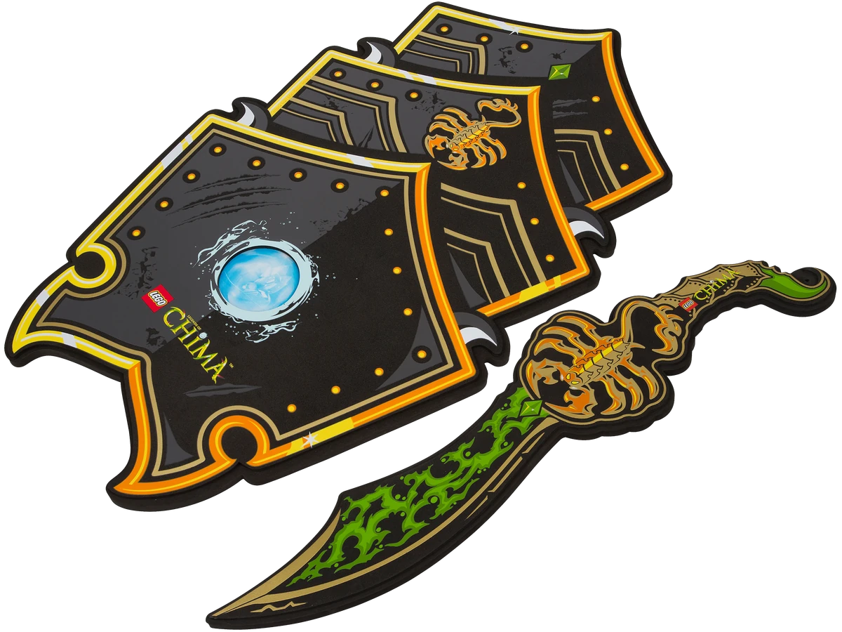 851015 Miecz i Tarcza Skorpiona | LEGO Legends of Chima Wiki | Fandom