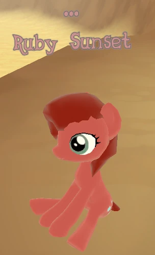 Ruby Sunset | Legends of Equestria Wiki | Fandom