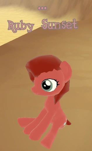Ruby Sunset | Legends of Equestria Wiki | Fandom