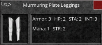 Murmuring Plate Leggings | LegendsOfOld Wiki | Fandom