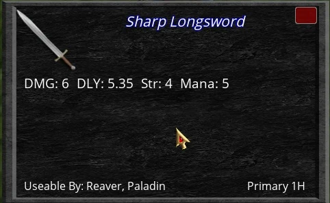 Sharp Longsword | LegendsOfOld Wiki | Fandom
