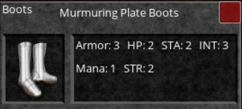 Murmuring Plate Boots | LegendsOfOld Wiki | Fandom