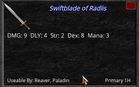Swiftblade of Radlis | LegendsOfOld Wiki | Fandom