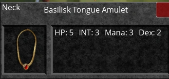 Basilisk Tongue Amulet | LegendsOfOld Wiki | Fandom