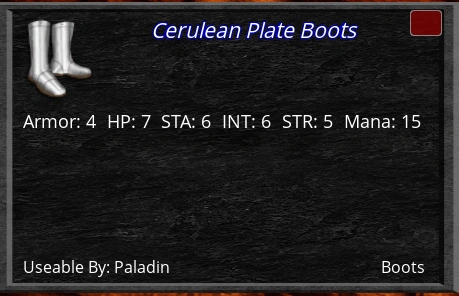 Cerulean Plate Boots | LegendsOfOld Wiki | Fandom