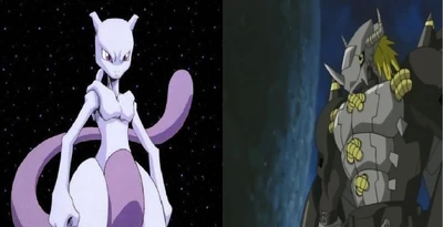 Eat You Alive (Mewtwo vs. BlackWarGreymon) | Legends of the Multi ...