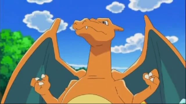 Charizard Flying Anime