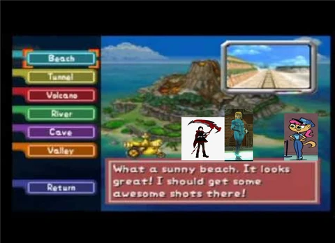Pokémon Snap - Course Select (Ruby and Samus choose courses) | Legends ...