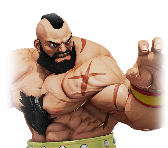 Street Fighter Characters Zangief