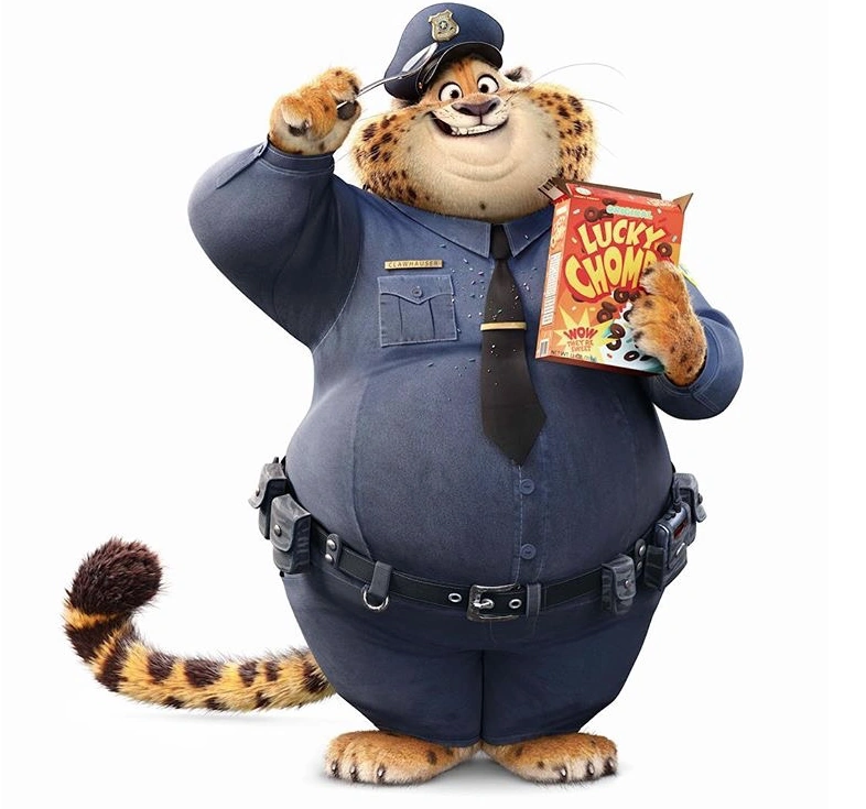 Officer Benjamin Clawhauser | Legends of the Multi Universe Wiki | Fandom