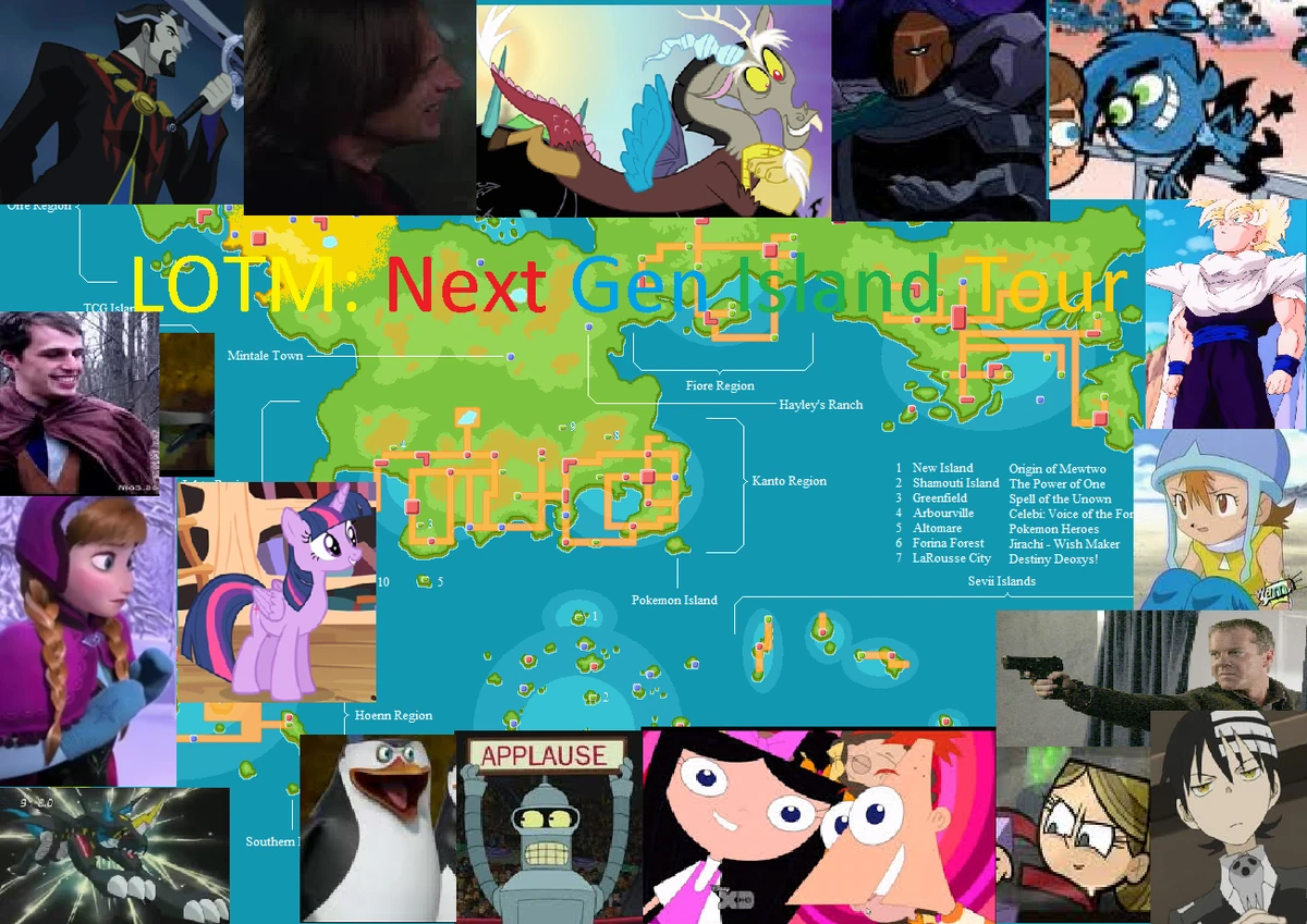 LOTM: Next Gen Island Tour Prologue | Legends of the Multi Universe ...