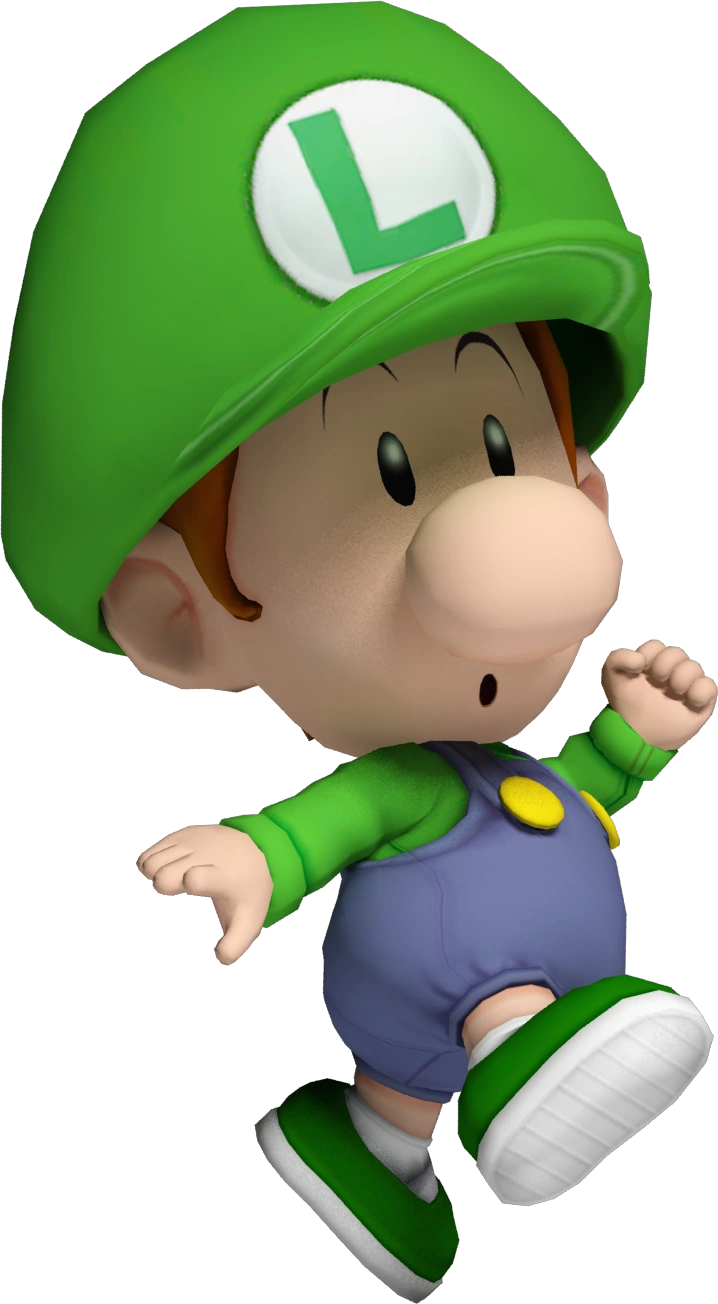 Baby Luigi Kleurplaten