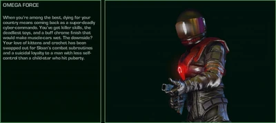 Omega Force Cyborg Soldiers | Legends of the Multi Universe Wiki | Fandom