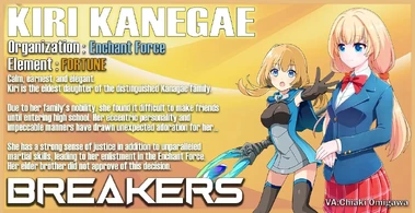 Kiri Kanegae | Legends of the Multi Universe Wiki | Fandom