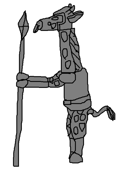Unnamed Giraffe Warrior | Legends of the Multi Universe Wiki | Fandom