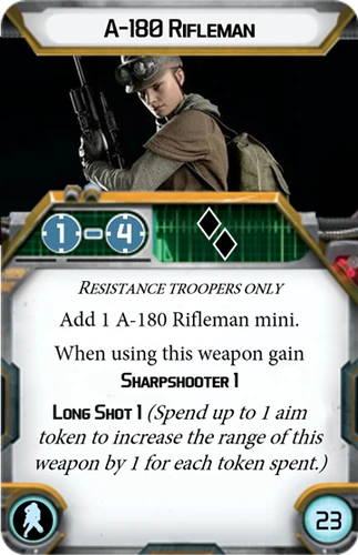 A-180 Rifleman | Legion Homebrew Wiki | Fandom
