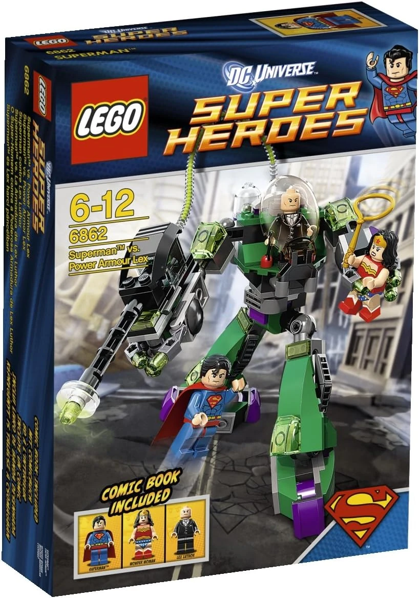 6862 Superman vs. Power Armour Lex | LEGO DC Wiki | Fandom