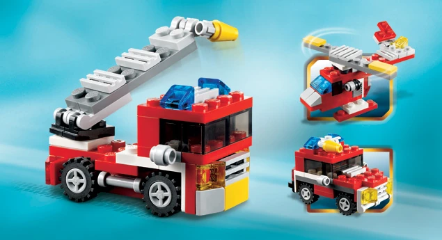 6911 Mini Fire Rescue | LEGO Creator Wiki | Fandom