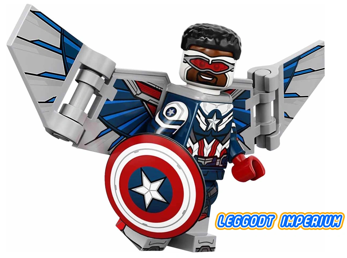 Captain America (Sam Wilson) (LEGODXgod246810) | LEGO Dimensions ...