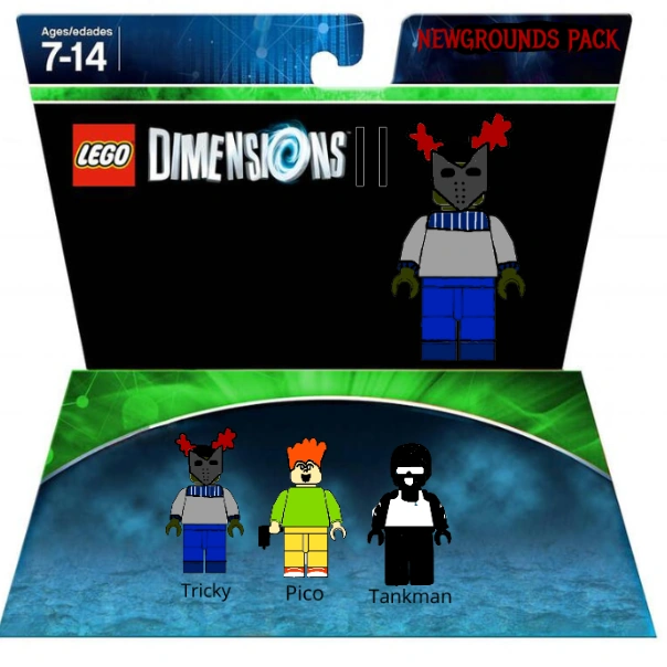 Lego Dimensions 2:Newgrounds Pack Series 1(ThePlushieKing12) | LEGO ...