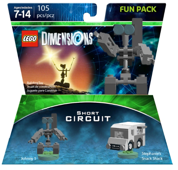 Short Circuit Fun Pack (VesperalLight) | LEGO Dimensions Customs ...