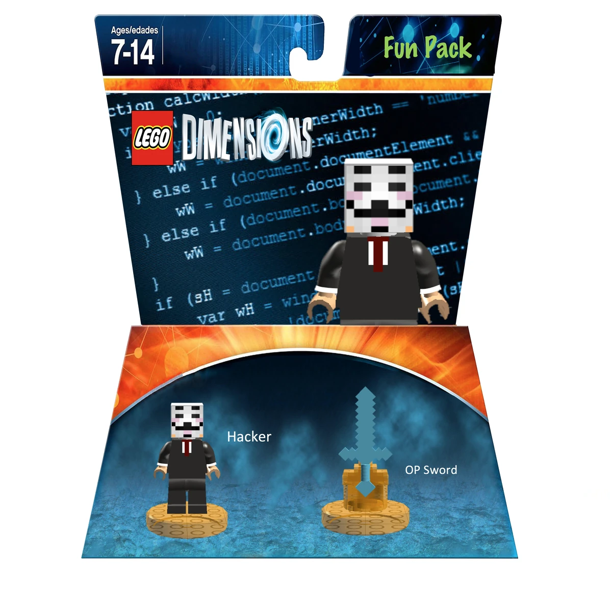 Hacker Fun Pack (MrFlameYT) | LEGO Dimensions Customs Community | Fandom