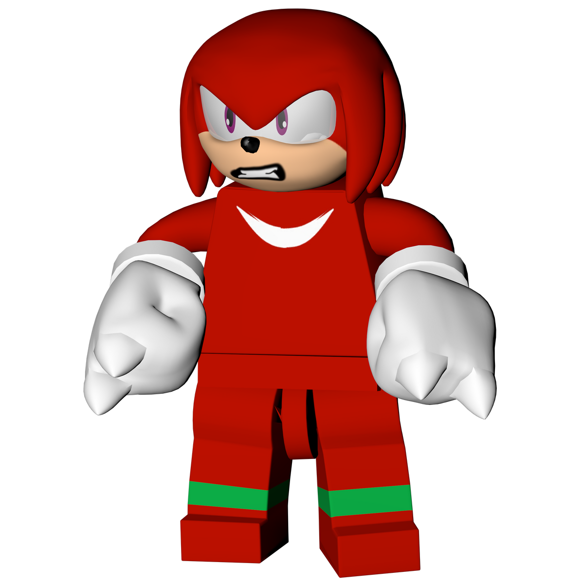 Knuckles The Echidna (DarthBethan) | LEGO Dimensions Customs Community ...