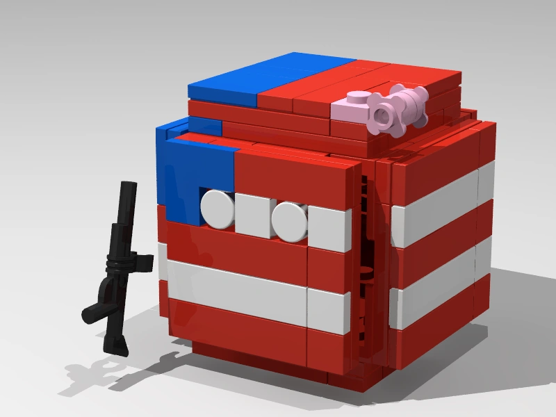 America (Polandball)(DetectiveSky612) | LEGO Dimensions Customs ...