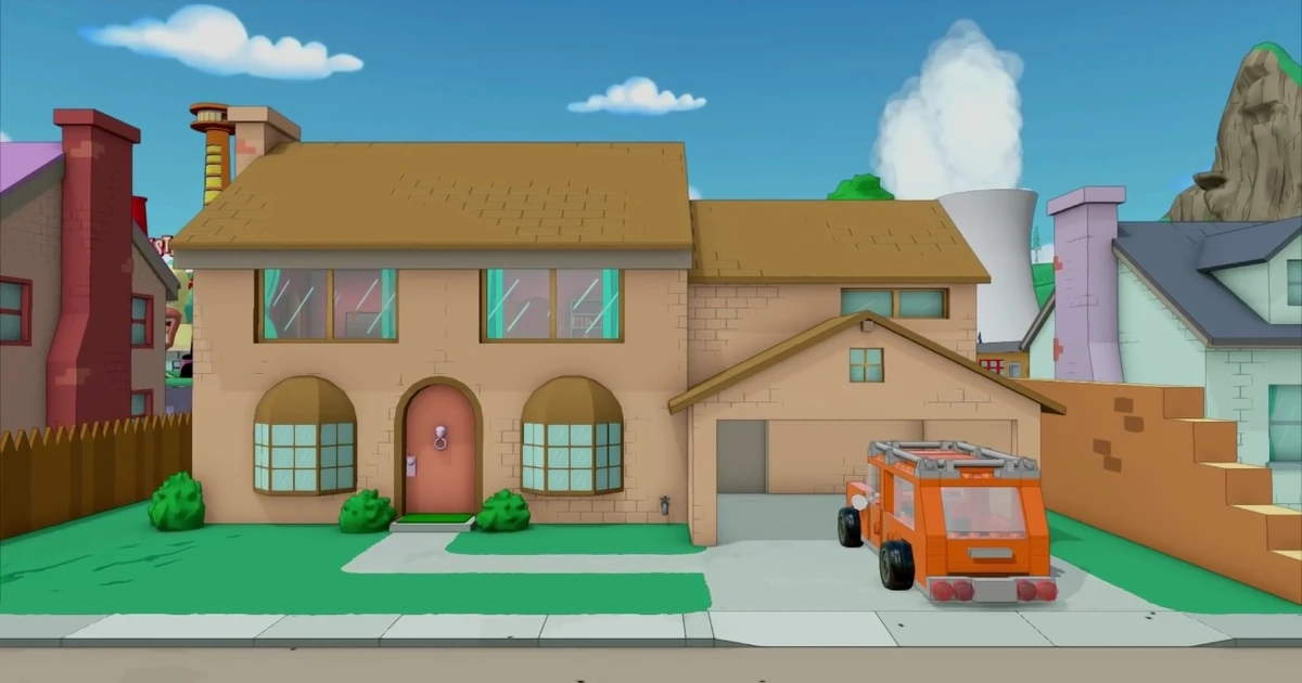 742 Evergreen Terrace (CJDM1999) | LEGO Dimensions Customs Community ...