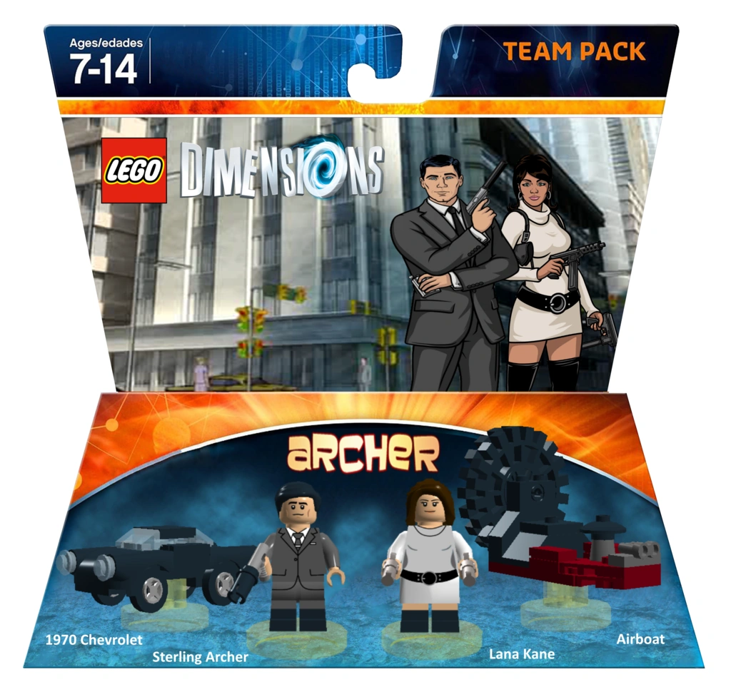 Archer Team Pack (Xsizter) | LEGO Dimensions Customs Community | Fandom