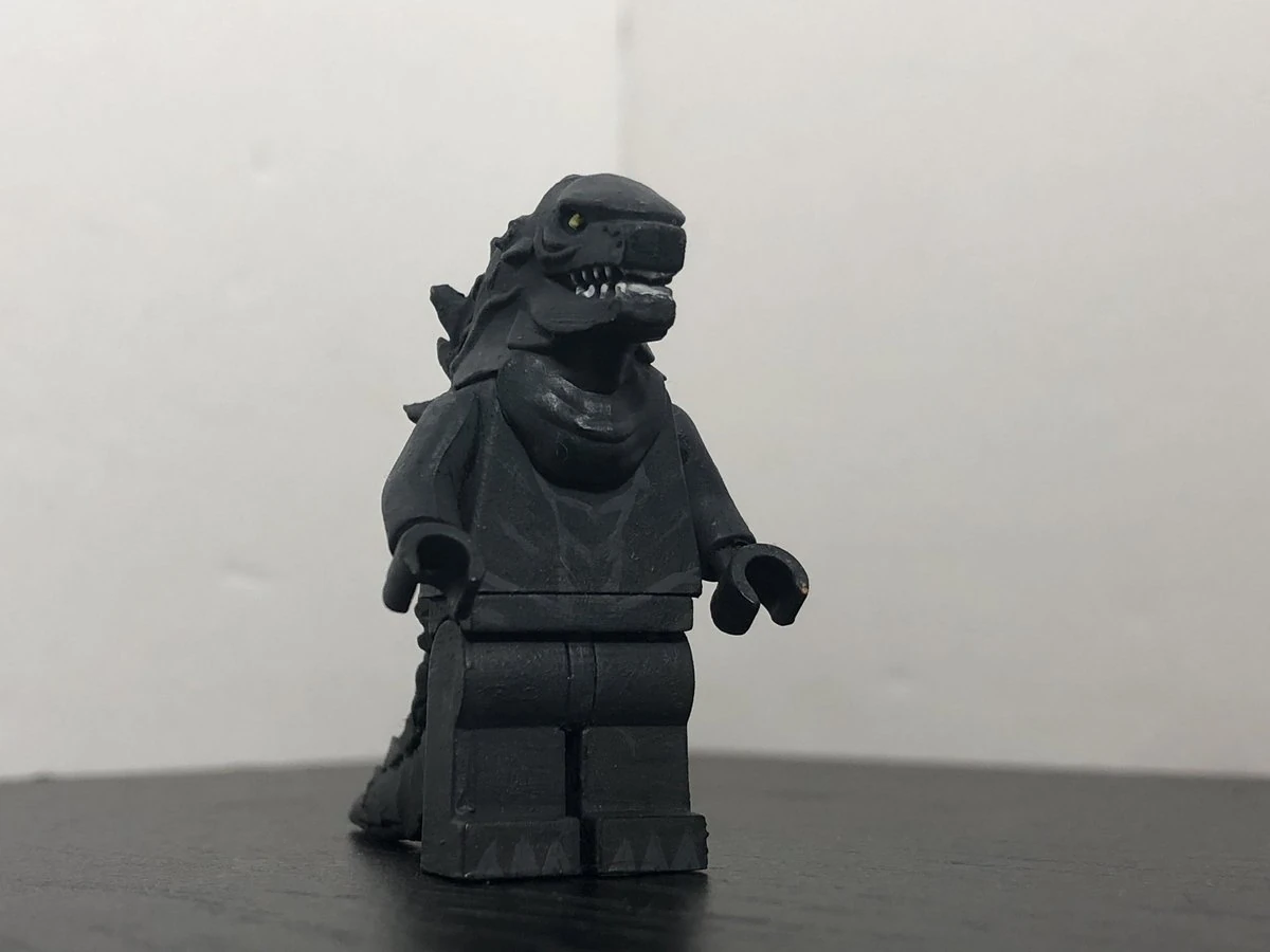 Lego Godzilla Vs King Ghidorah