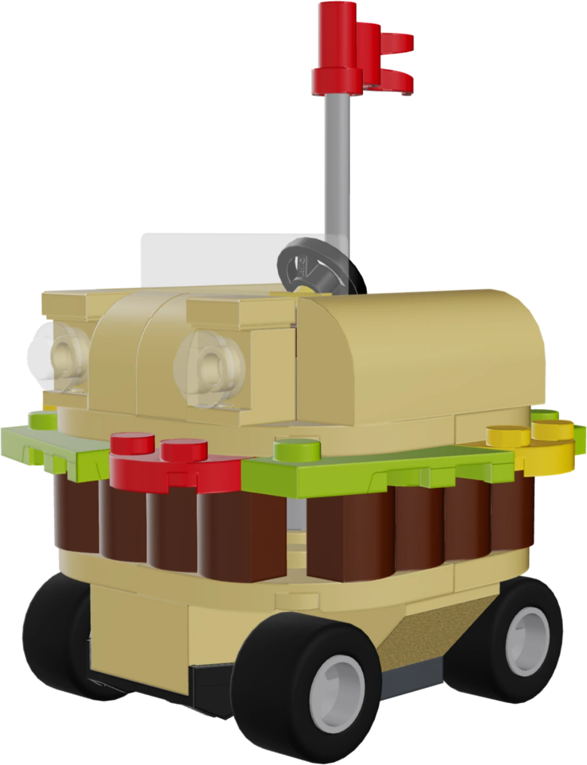 Patty Wagon (CJDM1999) | LEGO Dimensions Customs Community | Fandom