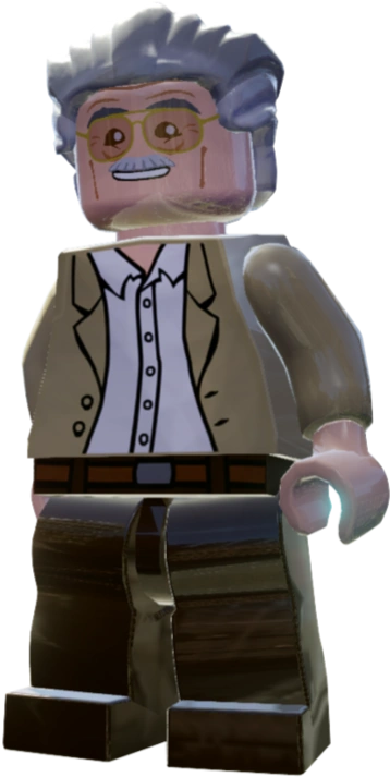 Minifigure Lego Stan Lee Outside Brick Hydra Stan Lee Custom