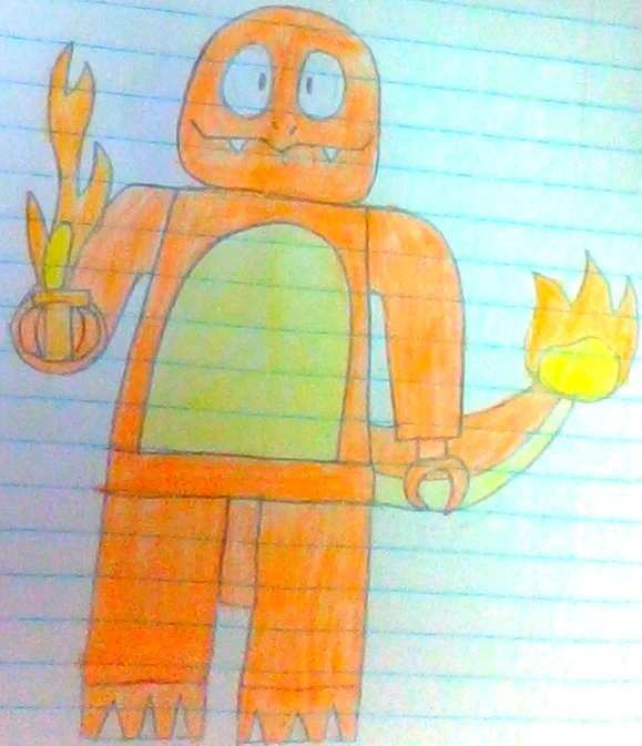 Charmander (LEGODXGod246810) | LEGO Dimensions Customs Community | Fandom