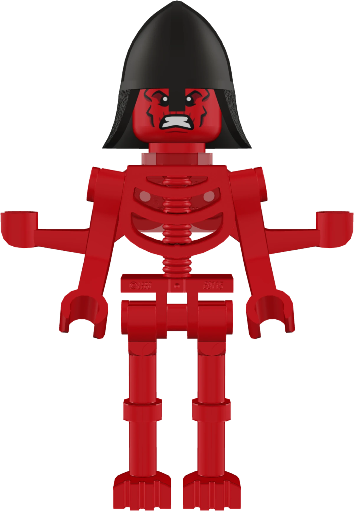 Giant Red Four-Armed Skeleton Knight (CJDM1999) | LEGO Dimensions ...
