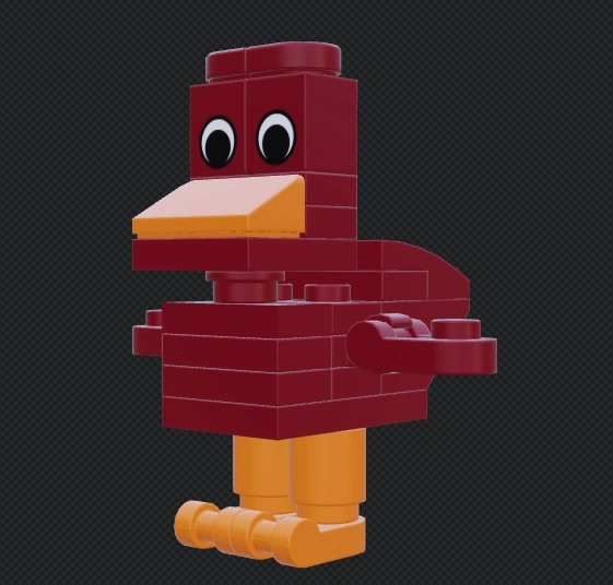 Cute Red Bird (D1285Vr) | LEGO Dimensions Customs Community | Fandom