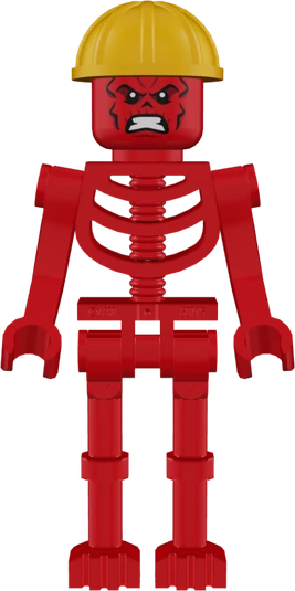 Giant Red Skeleton Engineer (CJDM1999) | LEGO Dimensions Customs ...
