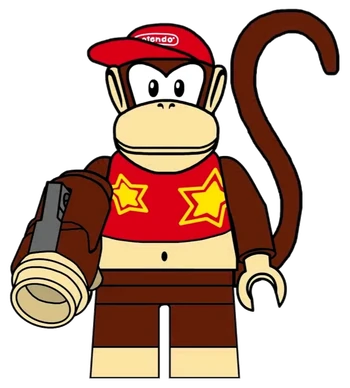 Diddy Kong (CJDM1999) | LEGO Dimensions Customs Community | Fandom