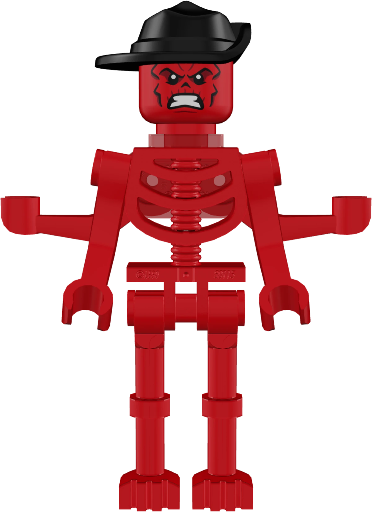 Giant Red Four-Armed Skeleton Sniper (CJDM1999) | LEGO Dimensions ...