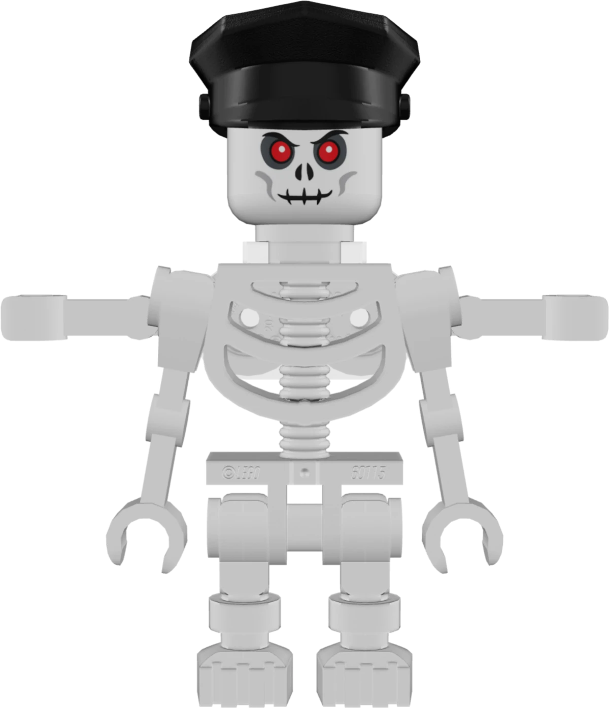 Four-Armed Skeleton Officer (CJDM1999) | LEGO Dimensions Customs ...