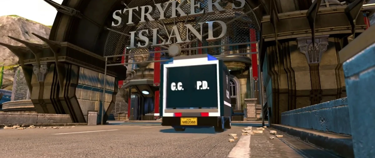 Stryker's Island Penitentiary (CJDM1999) | LEGO Dimensions Customs ...