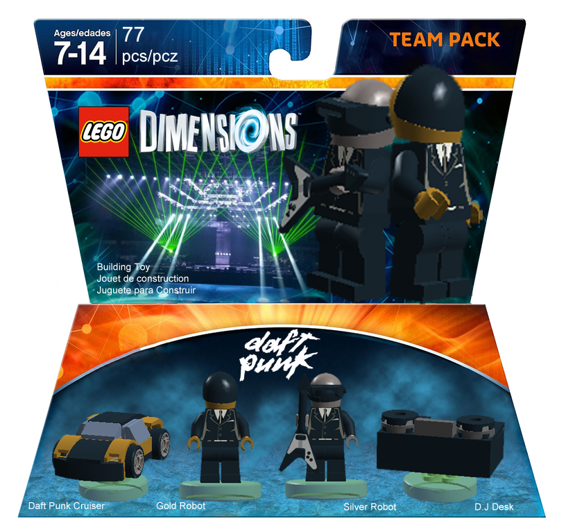 Daft Punk Team Pack (VesperalLight) | LEGO Dimensions Customs Community ...