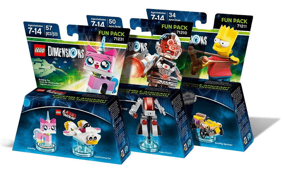 Fun-Packs | Lego Dimensions Wiki | Fandom